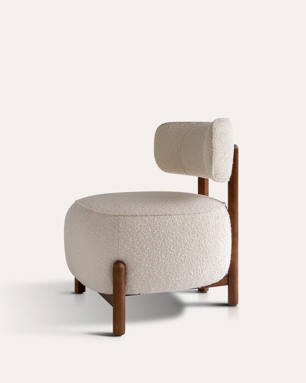 Arcadia Chair Boucle Lounge Chair